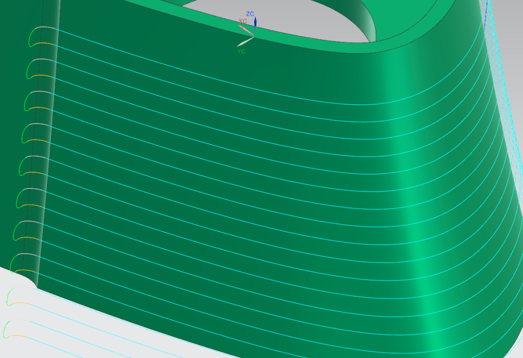 Wall Finish-Barrel Swarf | NX CAM Blog | Swoosh Technologies