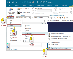 How to Export High-Quality Images in NX | NX CAD Blog