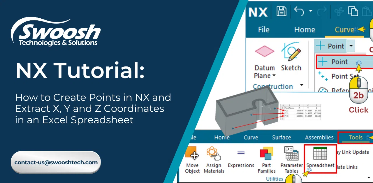 How To Create Points In Nx And Extract Coordinates 0192